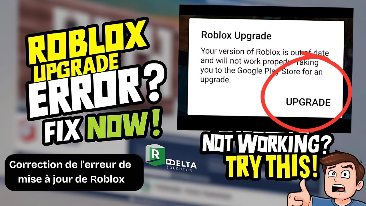 Comment résoudre le problème de mise à niveau Roblox sur Delta Executor ...
