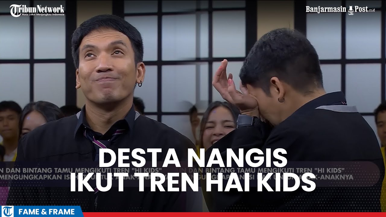 Desta Nangis Ikut Tren Hai Kids, Ucap Ini Untuk 3 Anaknya, Rigen dan Indra Jegel Dibuat Iba ...
