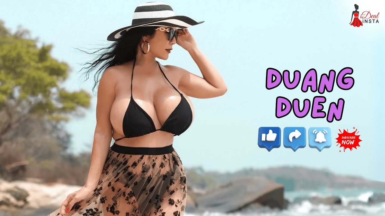 Duang Duen 💖 Biography, Curvy Fashion, and Swimwear Inspiration - YouTube