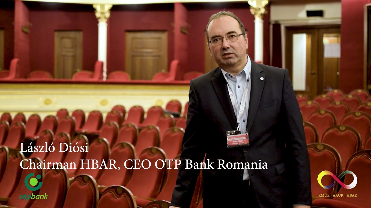 Diósi László (Chairman, HBAR, CEO OTP Bank Romania) about the HBAR ...
