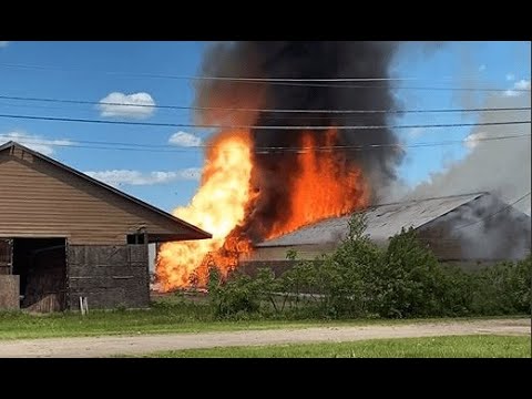 Explosion, fire destroys large manufacturing building in Chelsea, Maine ...