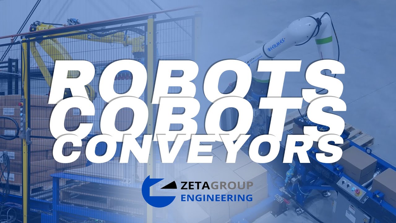 Robots | Cobots | Conveyors - Zeta Group Engineering - YouTube