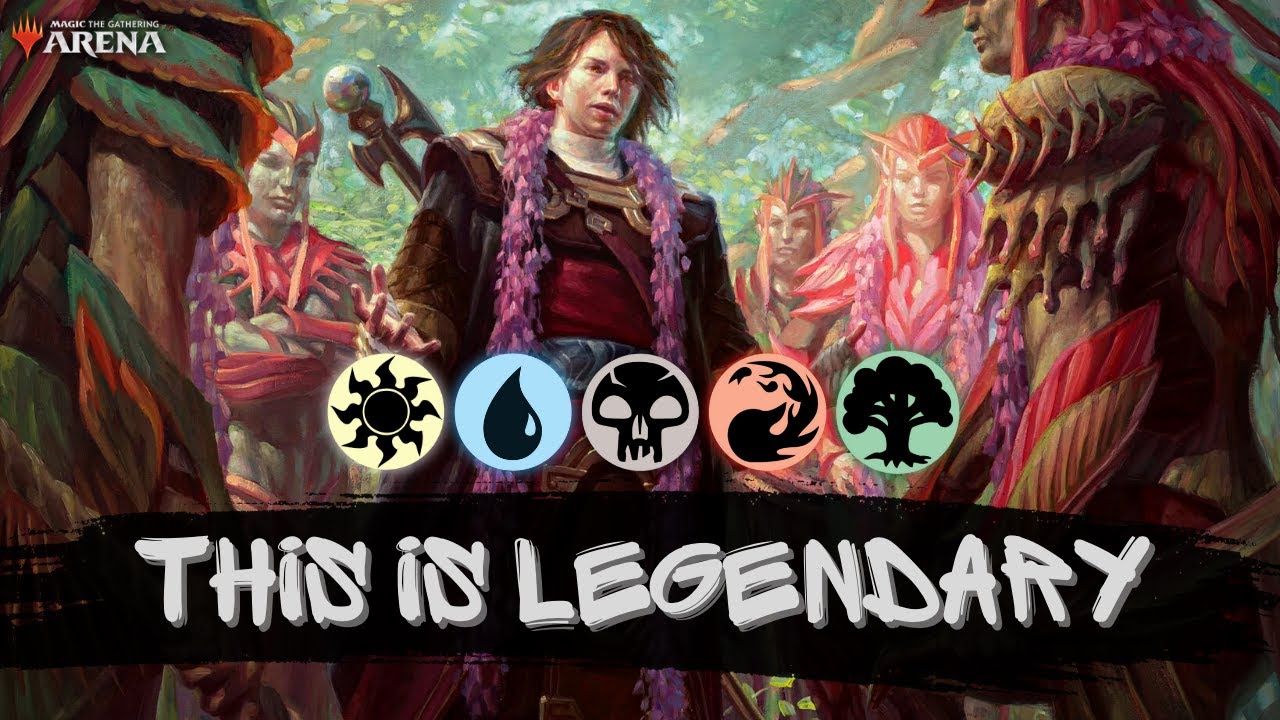 WUBRG Legendary Humans | Standard BO1 Ladder | Dominaria United - YouTube