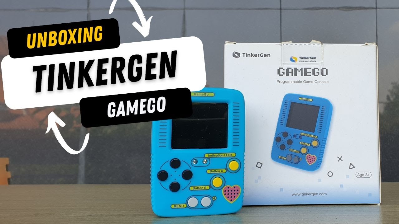 Unboxing Tinkergen GameGo - Platform Pengembangan Game untuk Anak dan ...