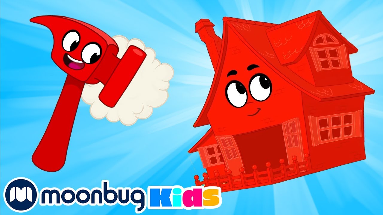 Morphle Builds Houses - Subtitles | Cartoons for Kids | Moonbug Kids ...