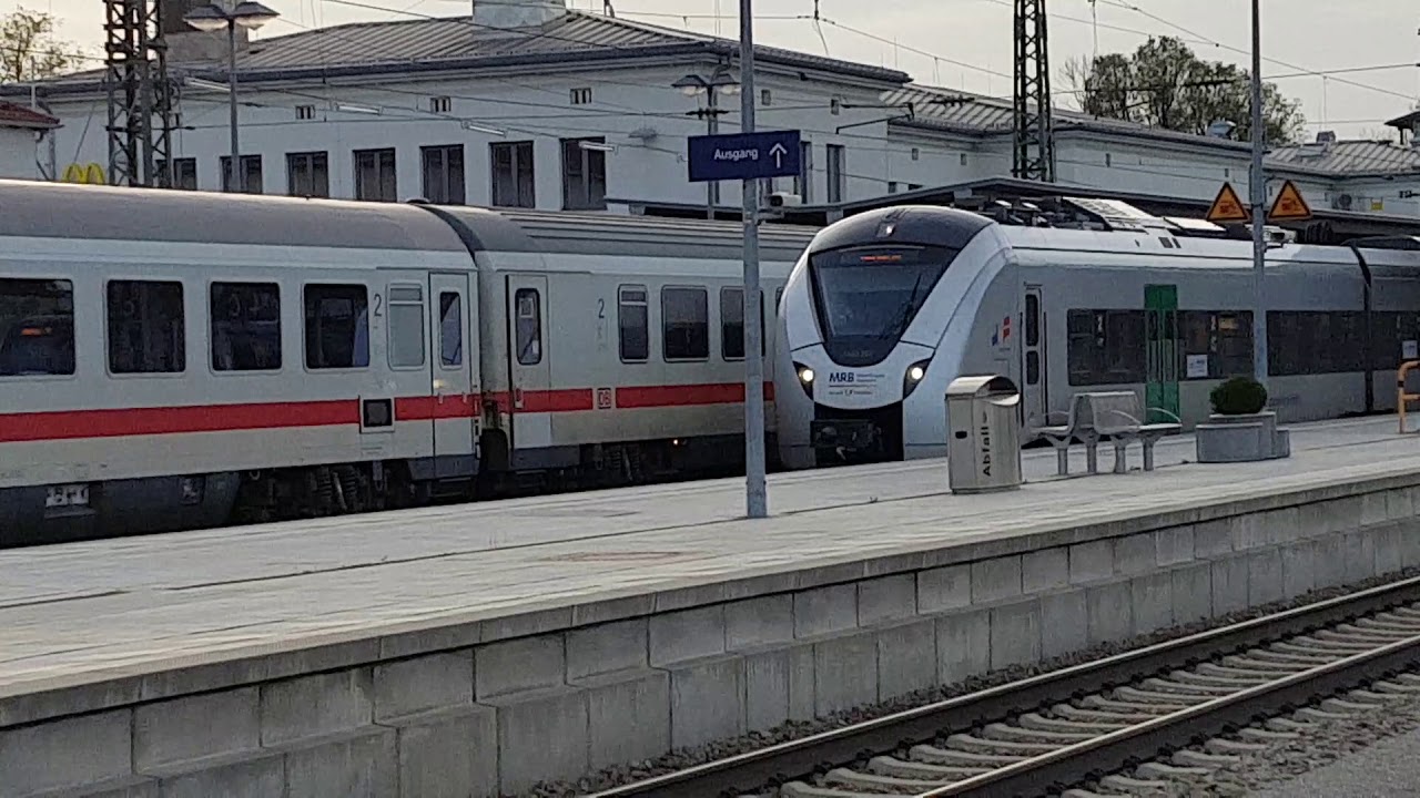 Meridian als Mitteldeutsche Regiobahn Nach München Hbf - YouTube