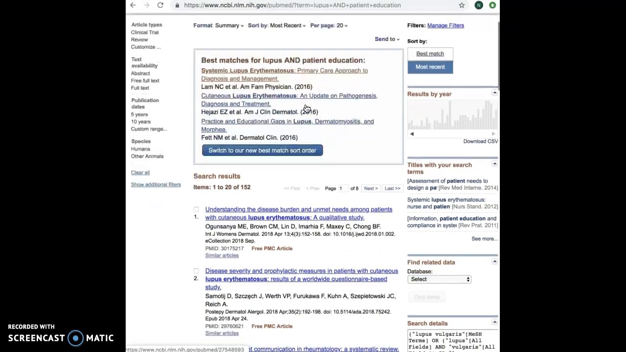 PubMed for Alumni-- finding free full text articles - YouTube