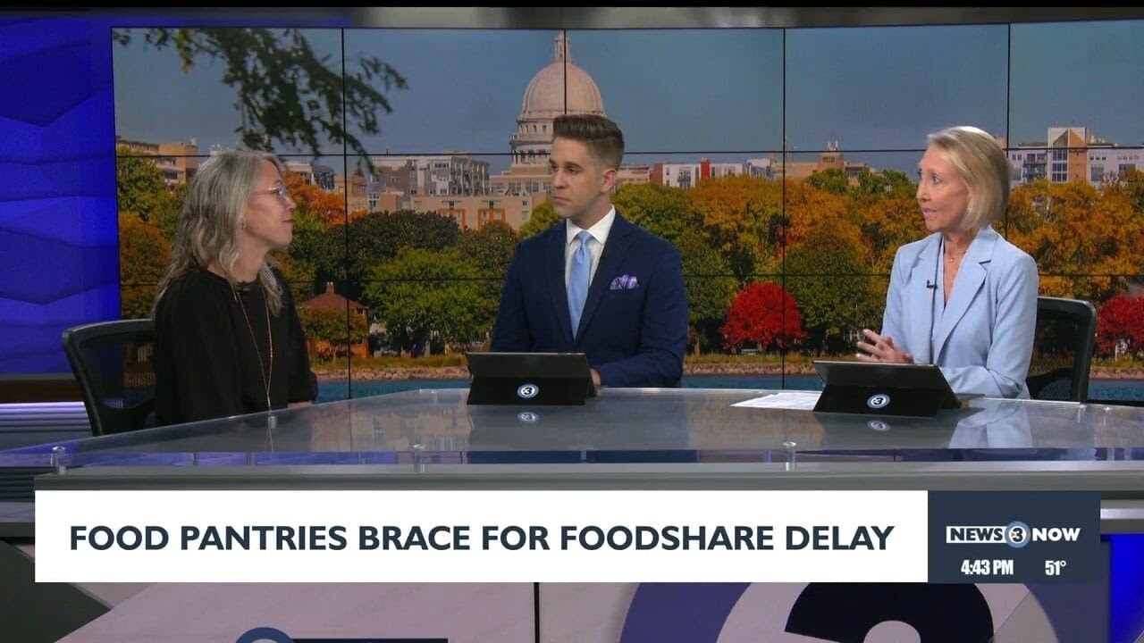 Local food pantries brace for food stamp delay - YouTube