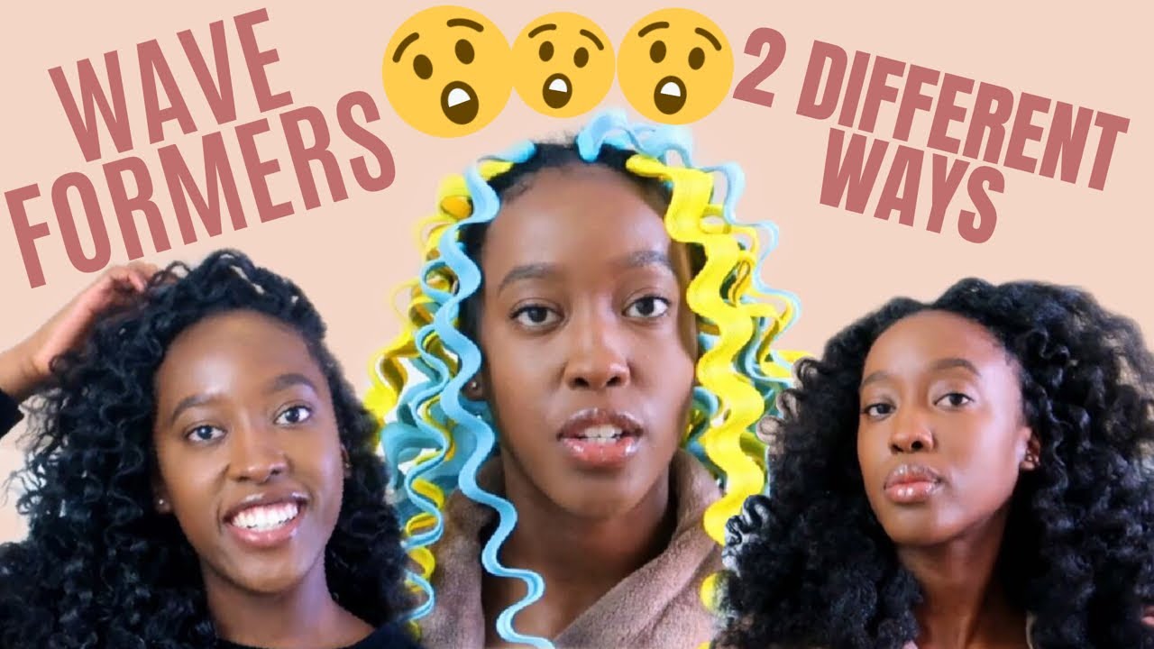 HOW TO USE WAVE FORMERS THAT LAST! 2 DIFFERENT RESULTS | YAA YAA - YouTube