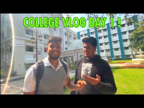 COLLEGE VLOGS ️ DAY 1😂 #vlog - YouTube