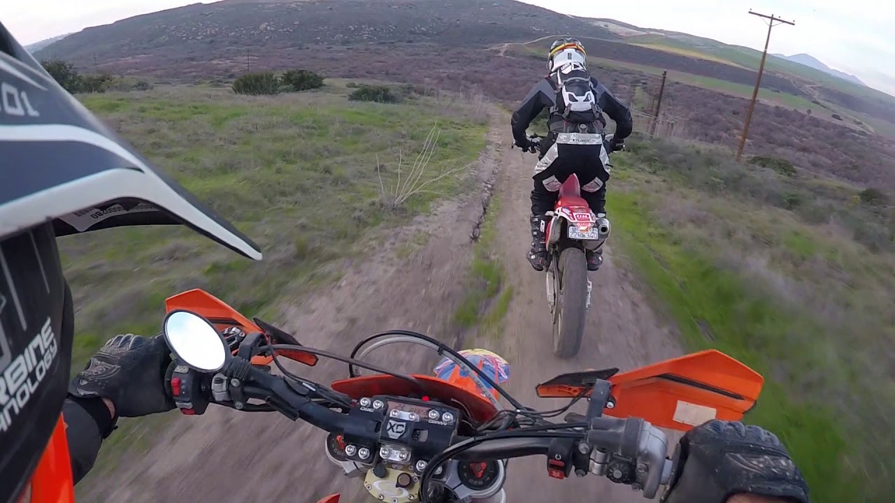 Ktm 350 and Honda CRF 450x - YouTube