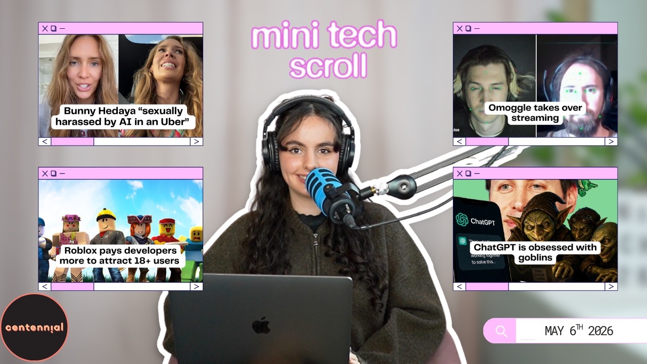 AI harassment in an Uber, Roblox ups dev pay, the viral mogging ...