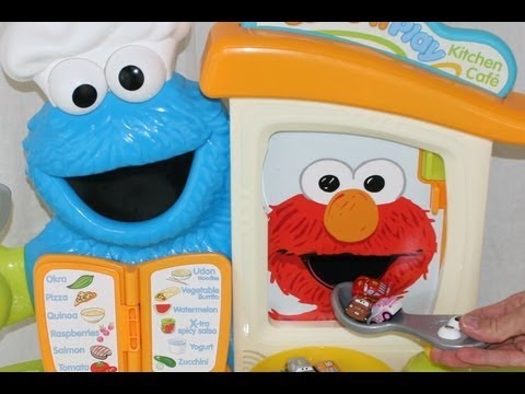 Elmo Eats Cars Cookie Monster Eats Cars DisneyCarToys Cookie Monster Eats Lightning McQueen ...
