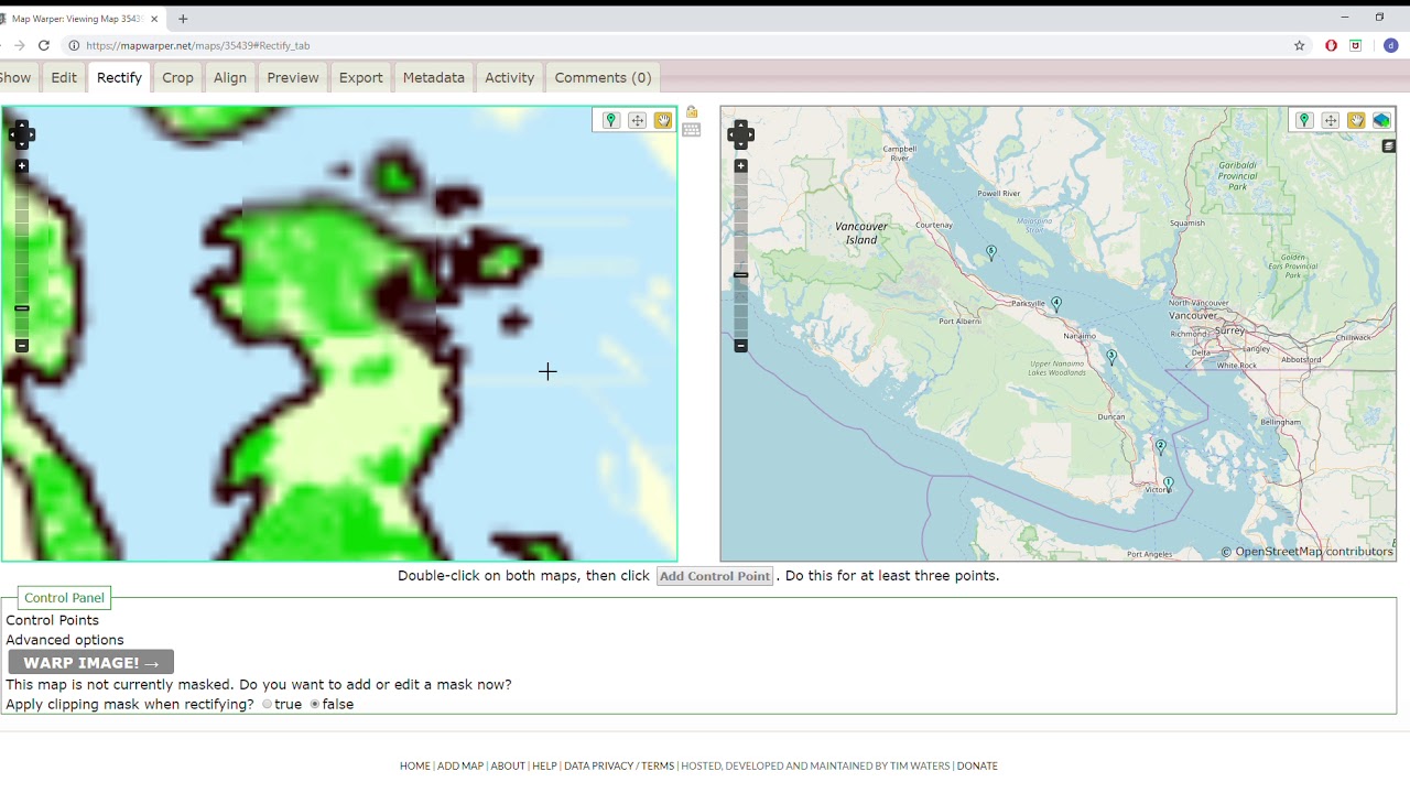 How to use Map Warper - YouTube