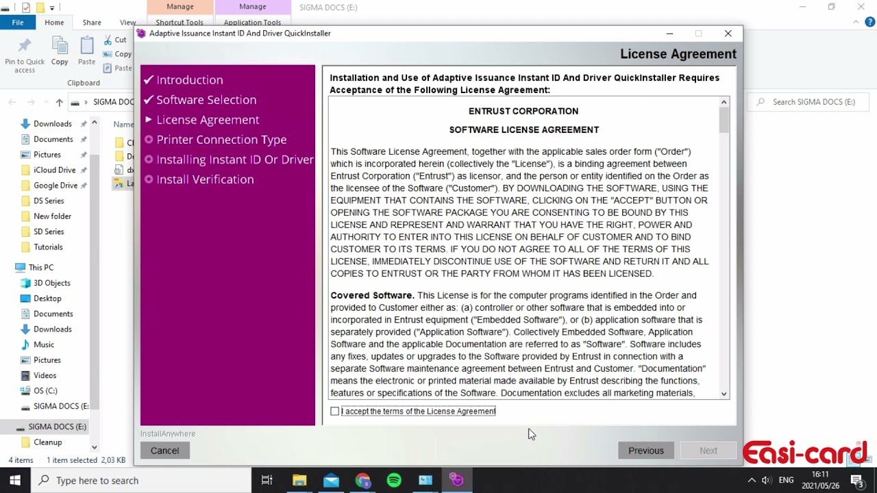 Installation via IP address Entrust DS2 - YouTube