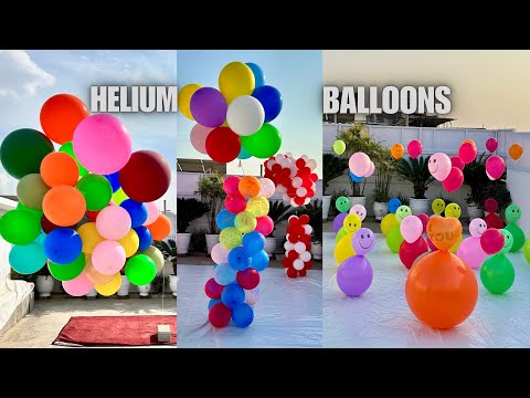 Helium Balloons Compilation Satisfying Videos!