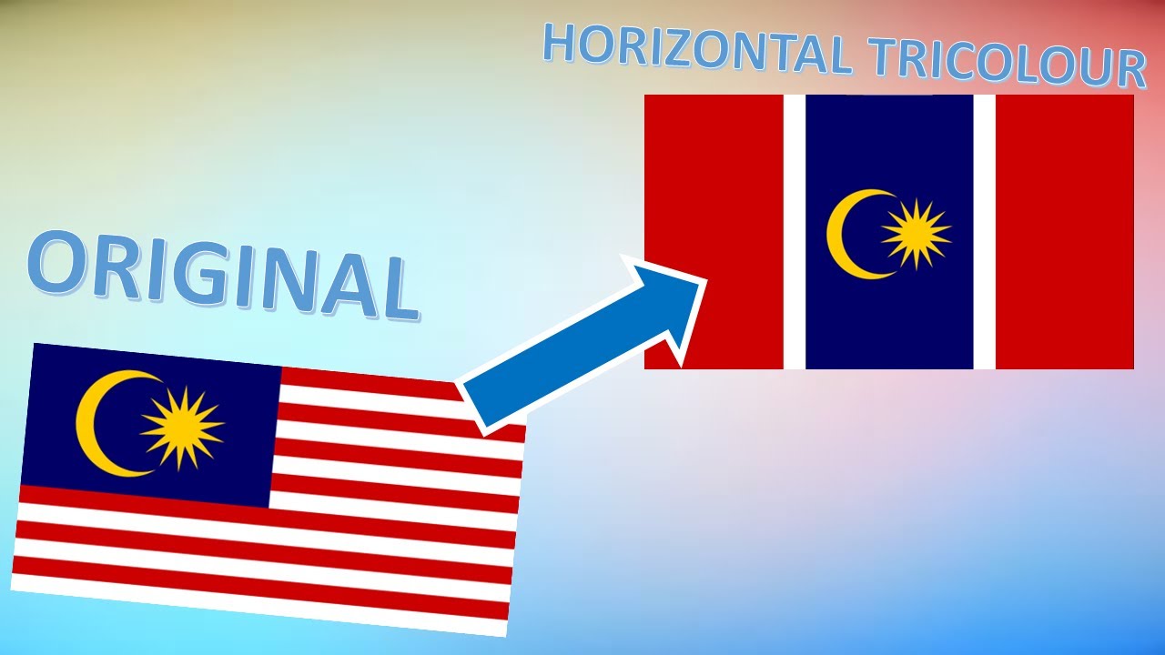 All ASEAN Flags in Horizontal Tricolour Style - YouTube