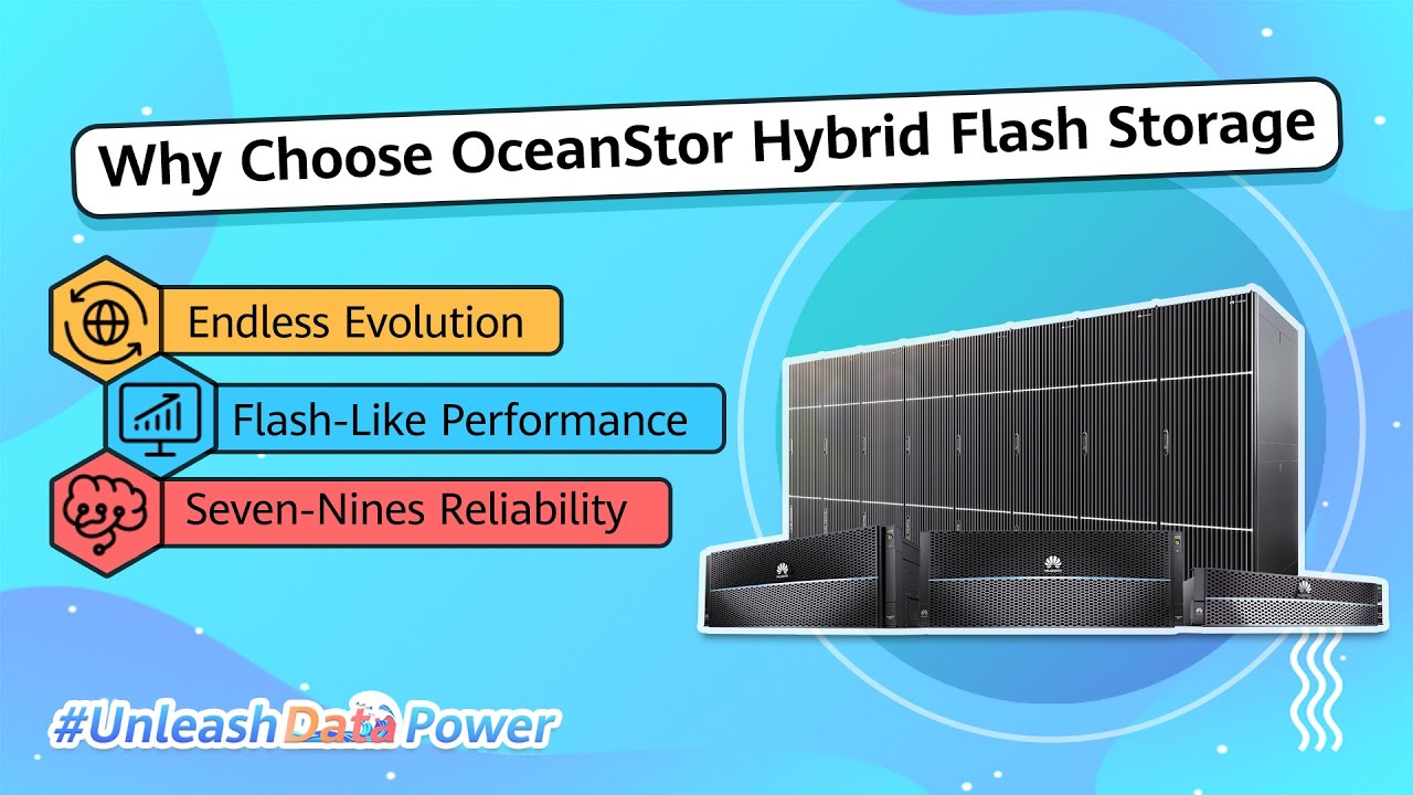 #UnleashDataPower-Why Choose OceanStor Hybrid Flash Storage - YouTube