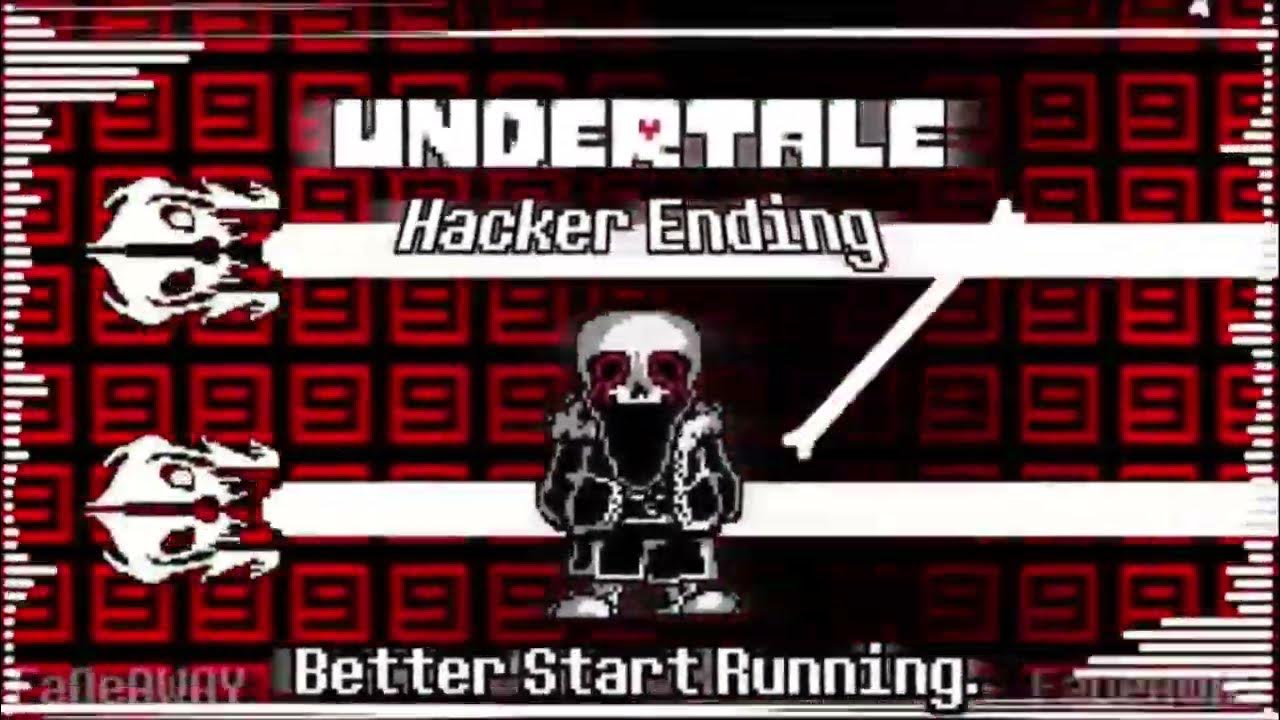 Undertale: Hacker Ending | Better Start Running. [FaDe AwAy Take + Animation] [1 hour] - YouTube