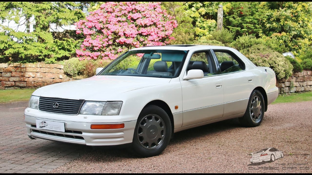 1996 Lexus LS400 Pearl White - YouTube