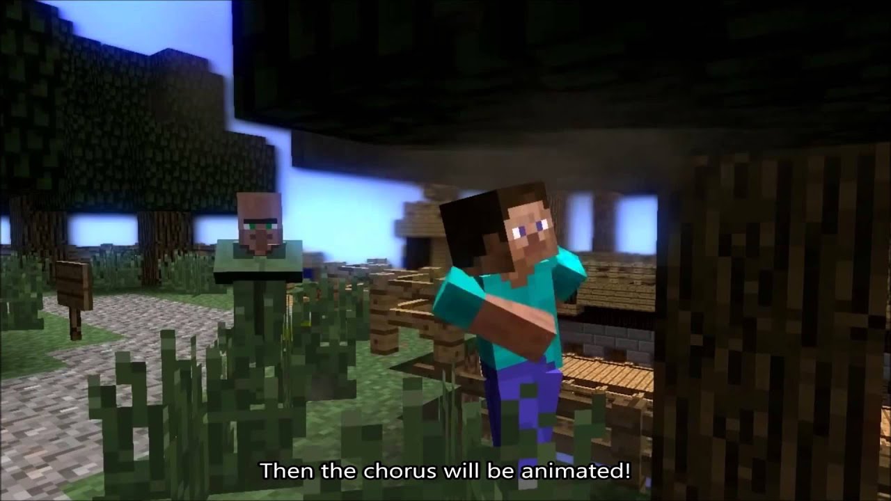 "Greatest Minecraft Video Ever" - lyrics - YouTube