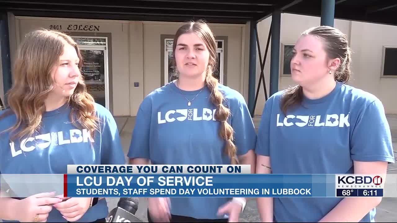 LCU hosts yearly Day of Service volunteer event - YouTube