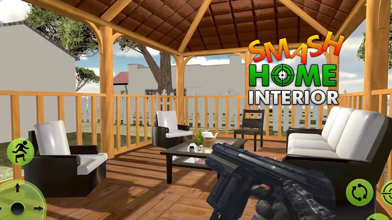 Destroy Neighbor House Smash Home Interior - YouTube
