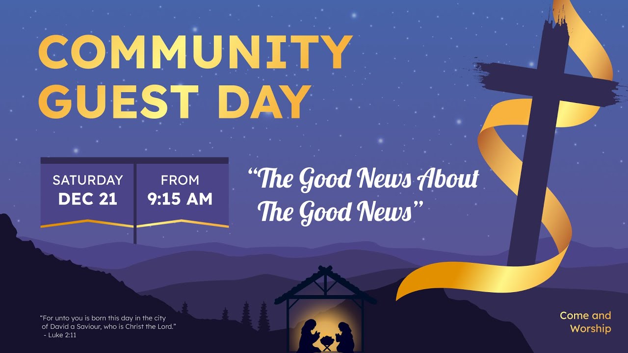 King Street SDA Church - December 21, 2024 - Community Guest Day - YouTube