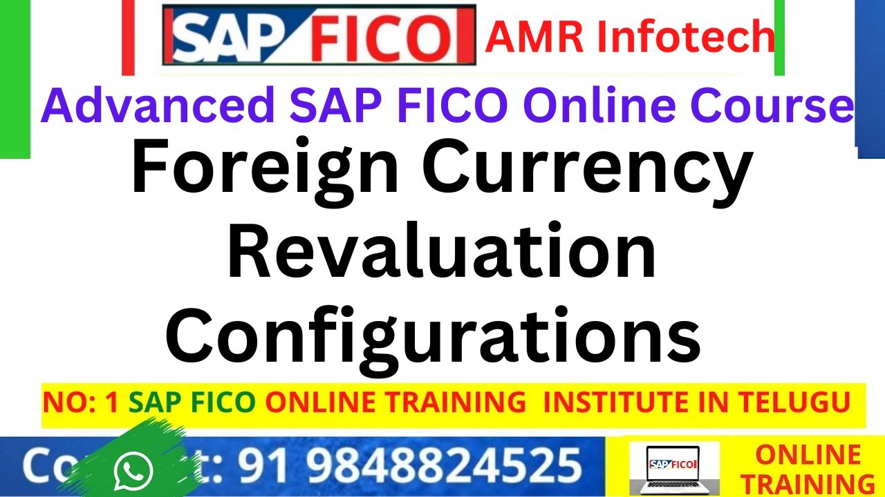 SAP FICO Foreign Currency Revaluation -Full End to End "Foreign ...
