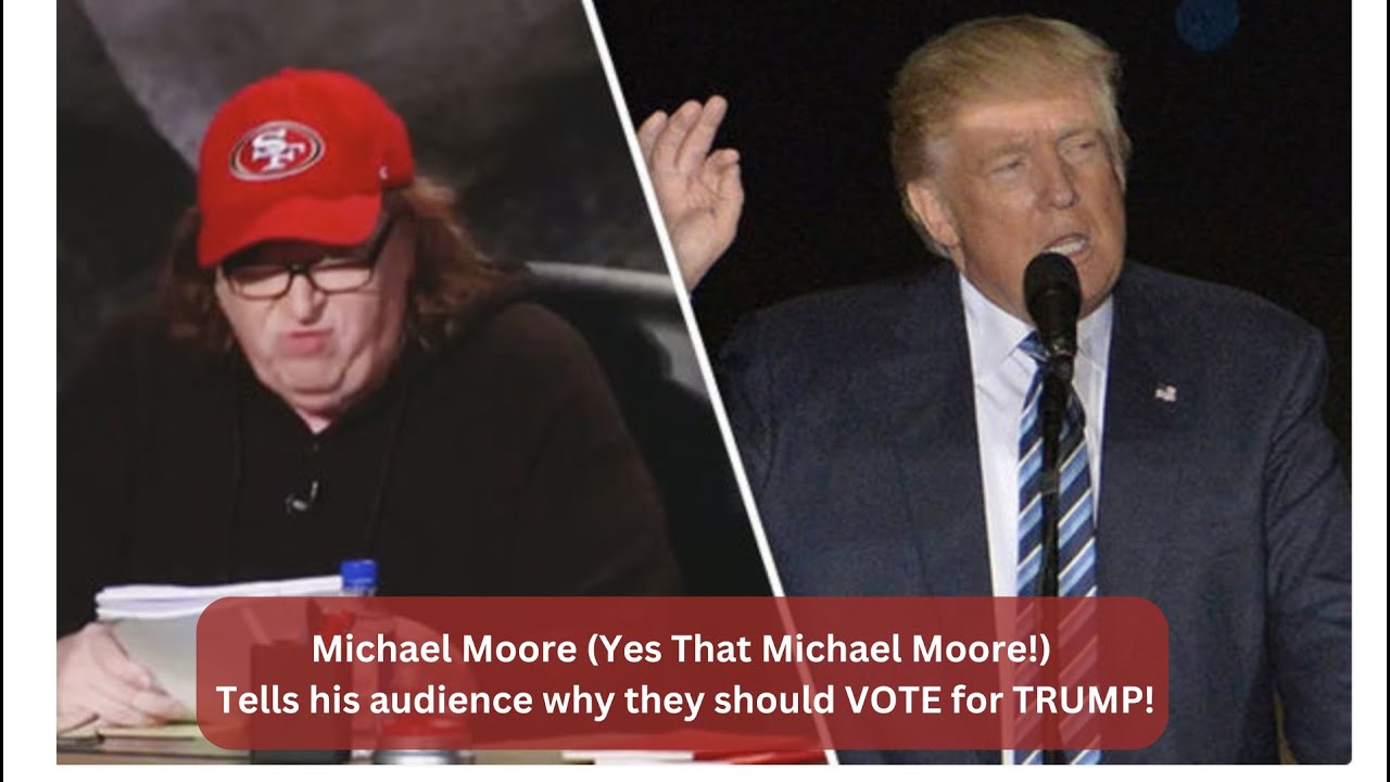 Michael Moore (Yes, that Michael Moore) tells his audience why they ...