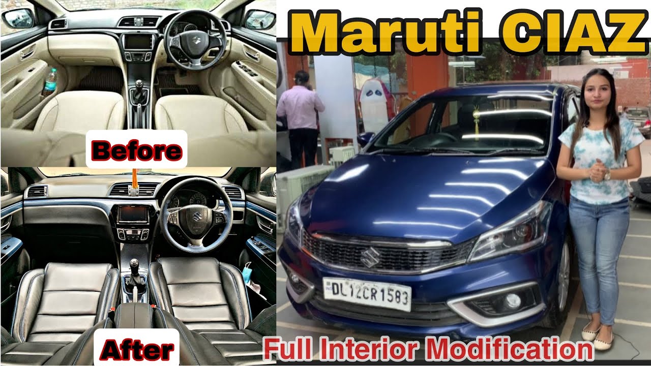MARUTI CIAZ MODIFIED WITH MULTICOLOR STAR LIGHT N COMPLETE INTERIOR ...
