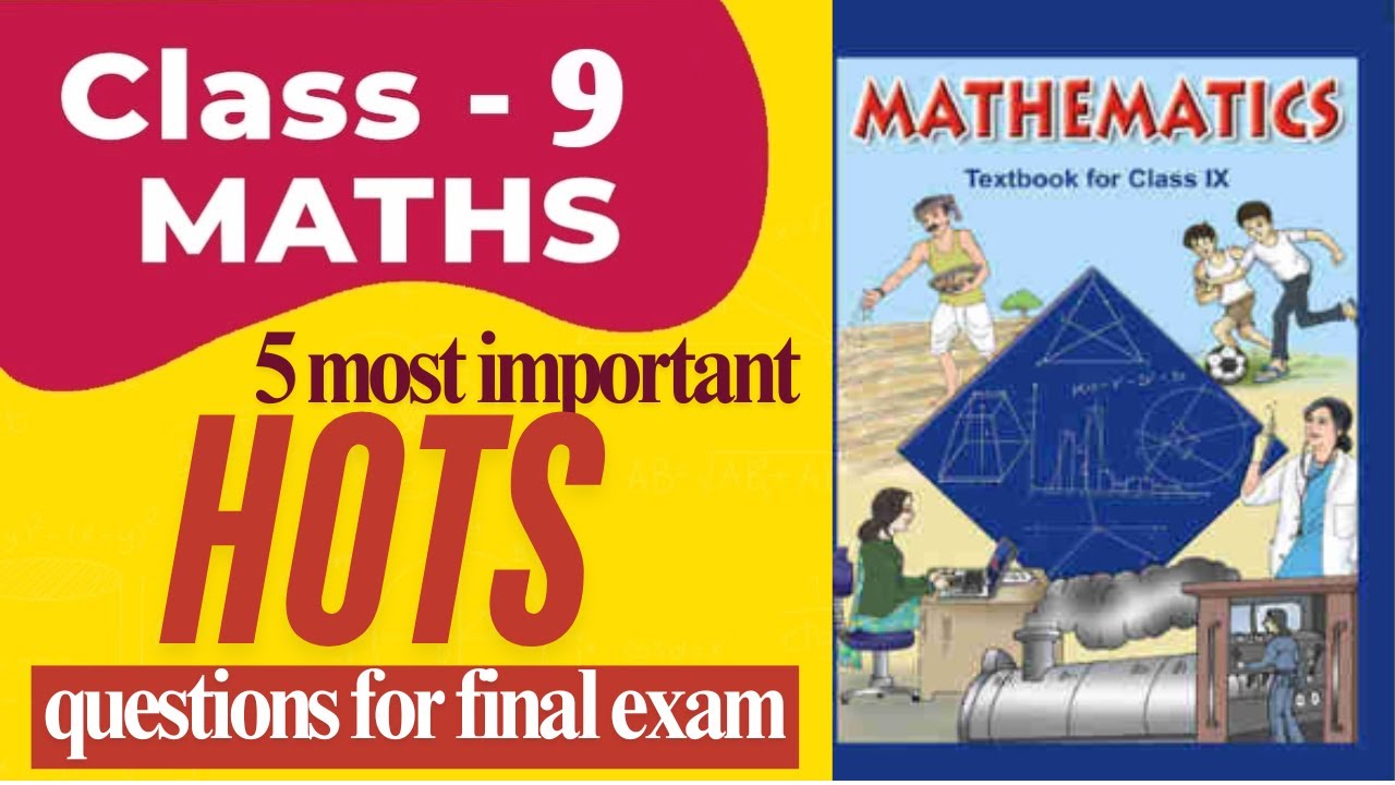 Class 9 || Maths || HOTS questions | TOP 5 IMPORTANT QUESTIONS Math Basemaker - YouTube