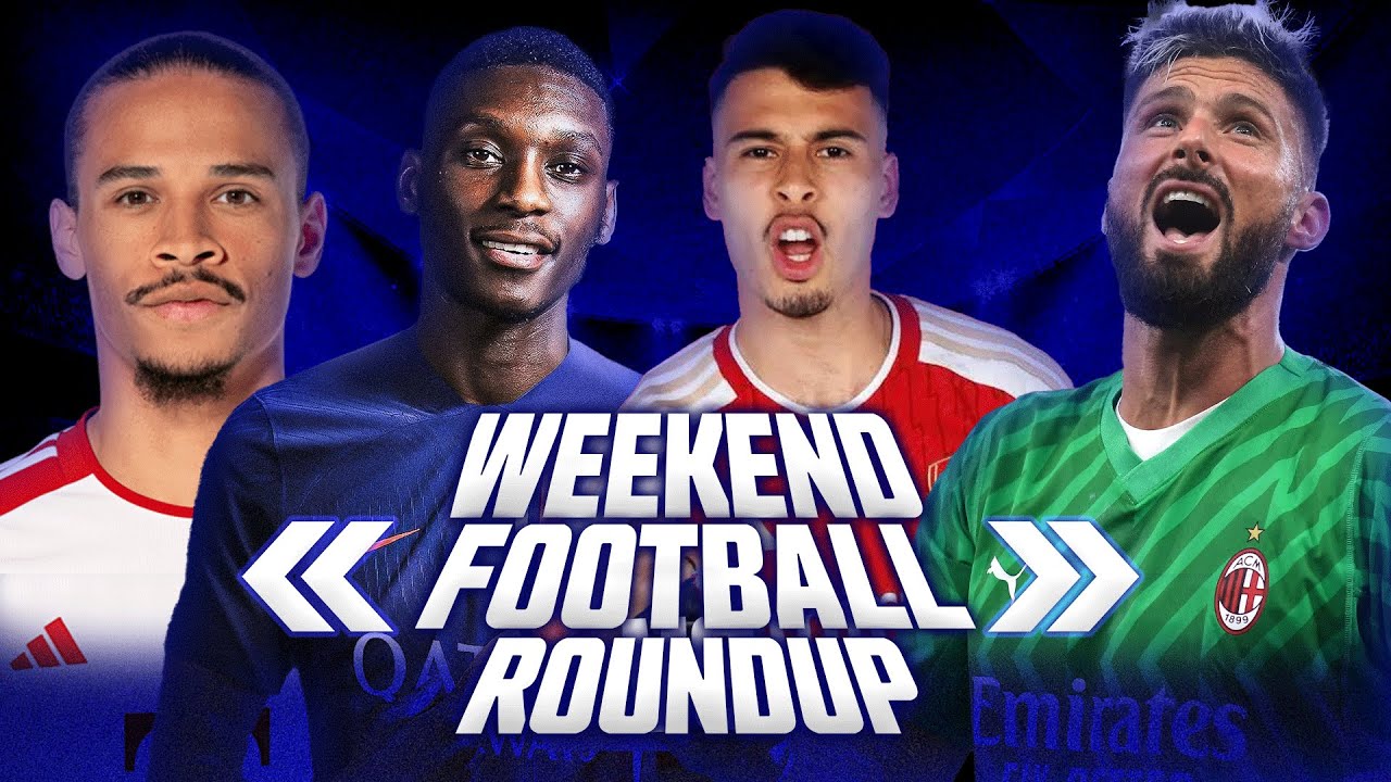 THE WEEKEND FOOTBALL ROUNDUP #1 - GIROUD KEEPER, ARSENAL BEAT CITY ...