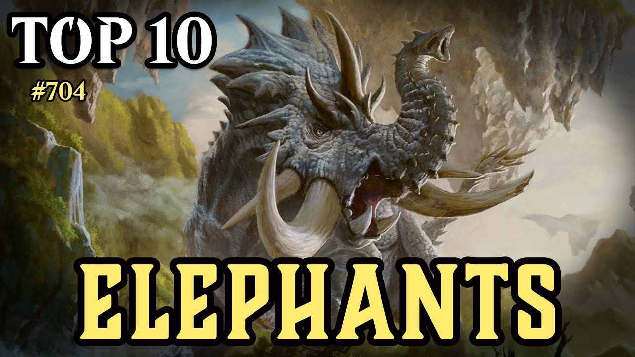 The BEST Elephants in Magic: the Gathering | PRODIGIOUS PACHYDERMS ...