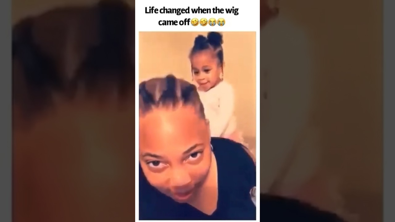 Woman gets her wig snatched off at her house #shorts - YouTube