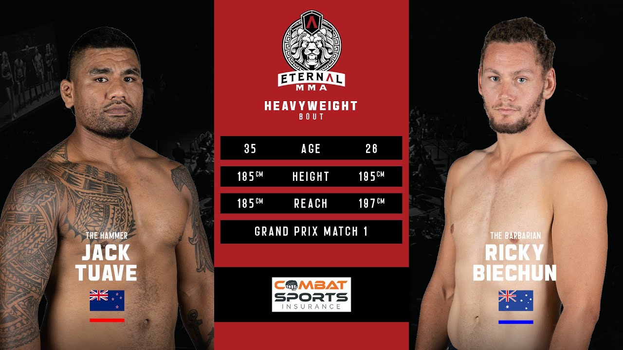 Eternal MMA 50 - Jack Tuave VS Ricky Biechun - MMA Fight Video - YouTube