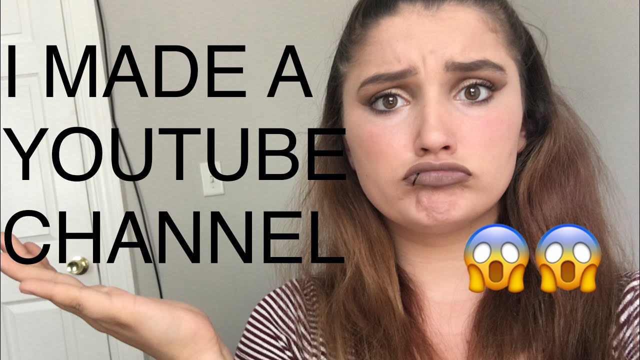 I MADE A YOUTUBE CHANNEL!! ~ makeup by chloe ~ - YouTube