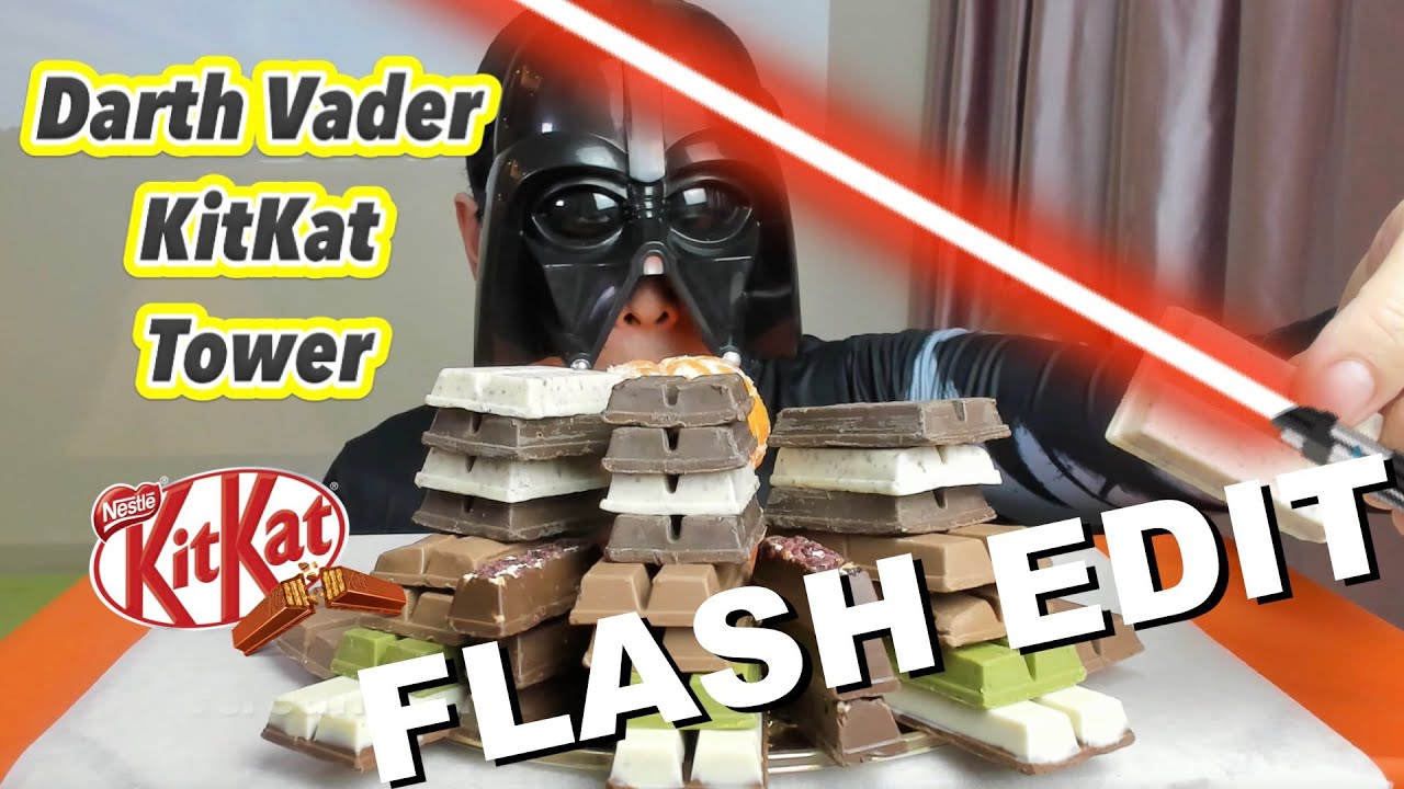 KitKat Tower MUKBANG [FLASH EDIT] 먹방 Eating Show - YouTube