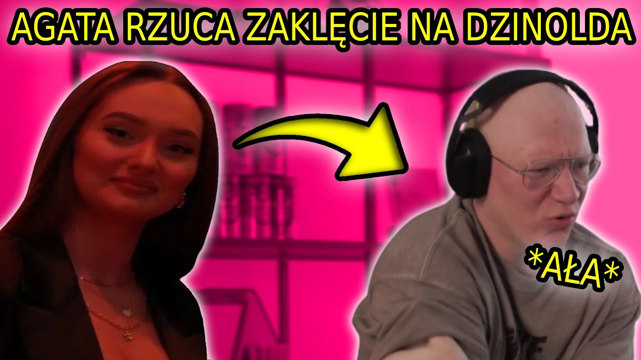 AGATA Rzuca Zaklęcie Na DZINOLDA! - YouTube