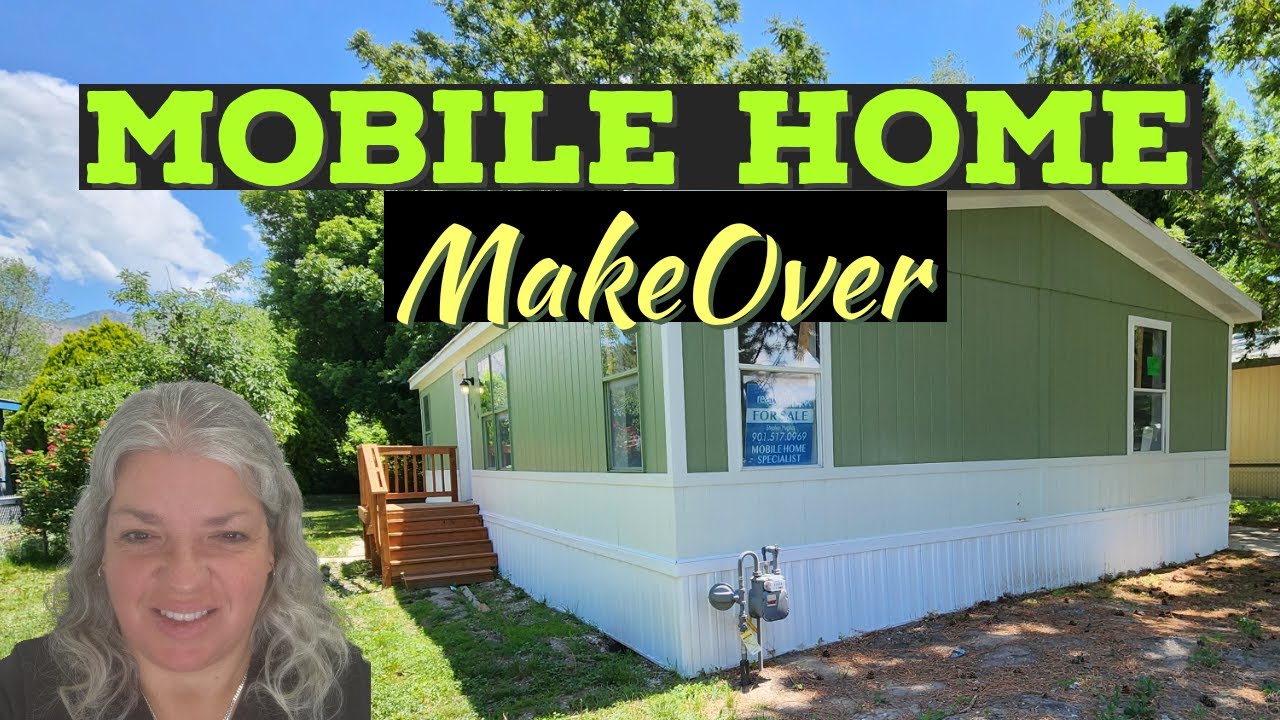 Extreme Mobile Home Makeover on a Mobile Home Flip. Remodeling Tips ...