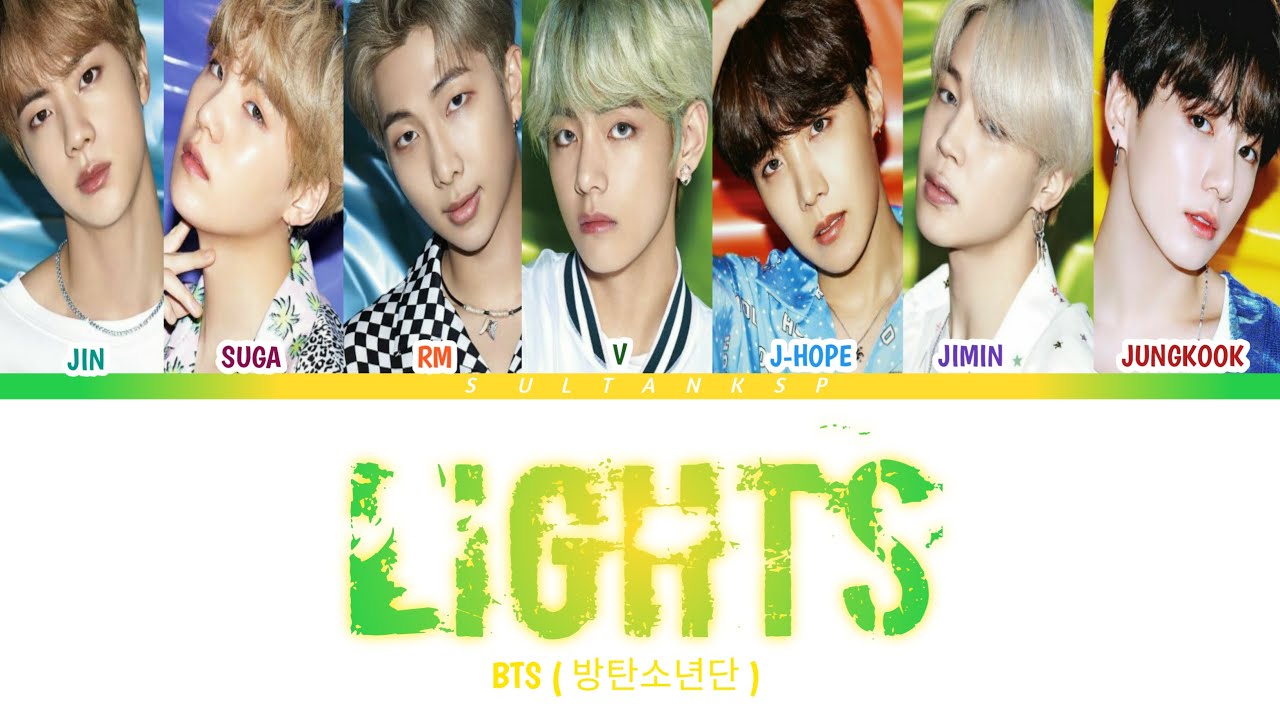 ( SUB INDO ) BTS - Lights (방탄소년단 - Lights) [Color Coded Lyrics/Rom/Ind ...