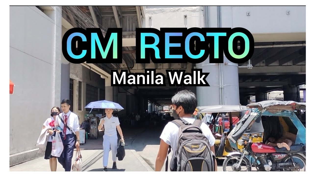 Walking Around CM Recto and Quezon Boulevard - YouTube