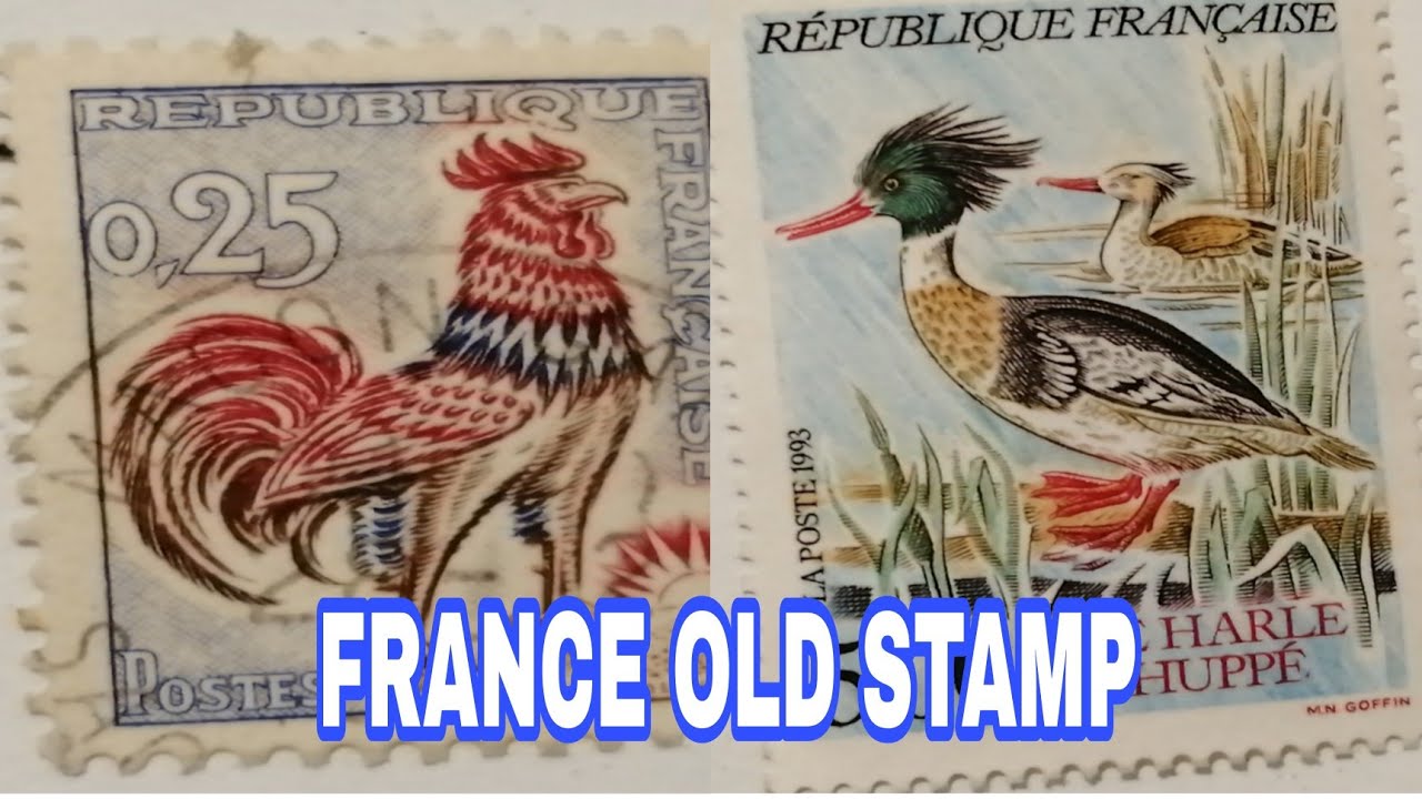 FRANCE OLD STAMP WORTH MONEY - YouTube