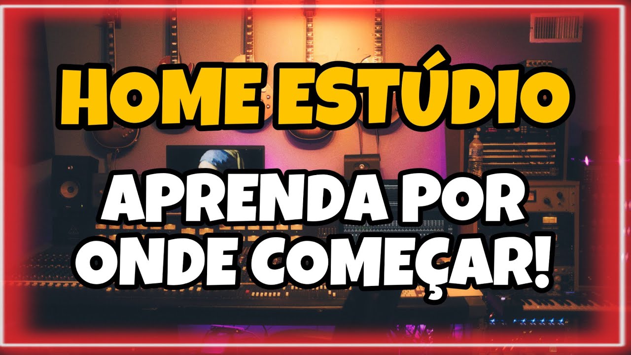 COMO MONTAR UM HOME STUDIO NO MEU QUARTO?* equipamentos baratos ...