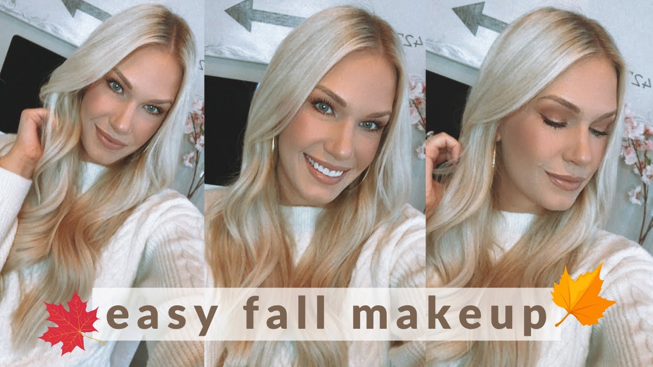 Easy Fall Makeup Tutorial 🍂 - YouTube