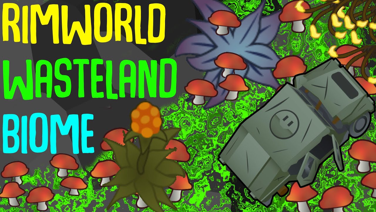One of the coolest biomes for modded Rimworld I've seen - Wasteland ...