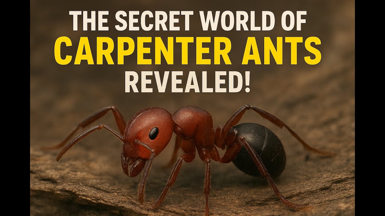 The Secret World of Carpenter Ants Revealed! 🐜 - YouTube