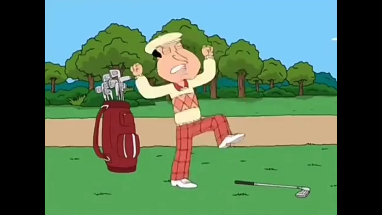 Glenn Quagmire Rages Over Golf EARRAPE - YouTube