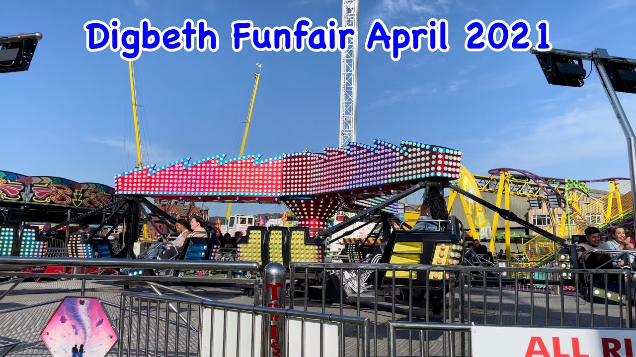 Digbeth Funfair Birmingham April 2021 - YouTube