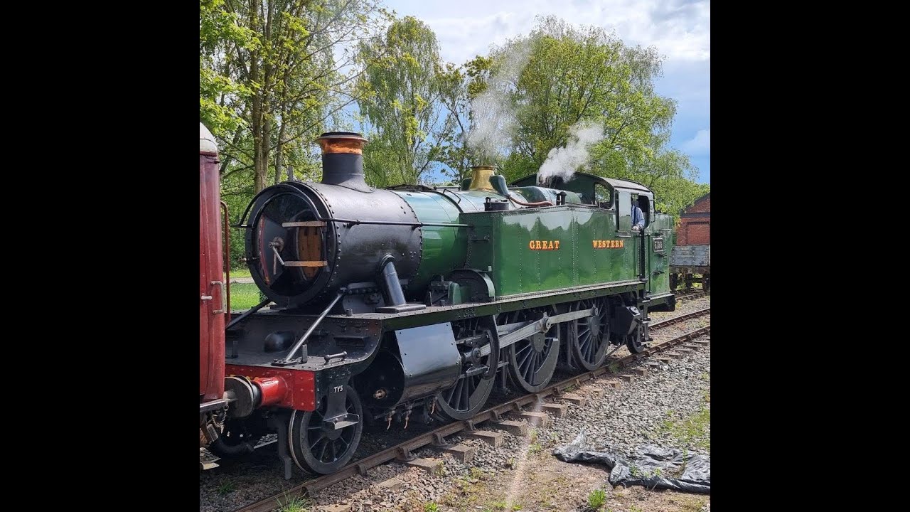 STEAM AT SHACKERSTONE RAILWAY - YouTube